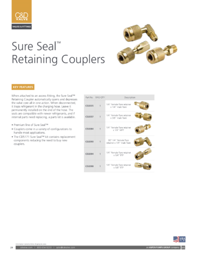 Sure Seal™ – C&DValve
